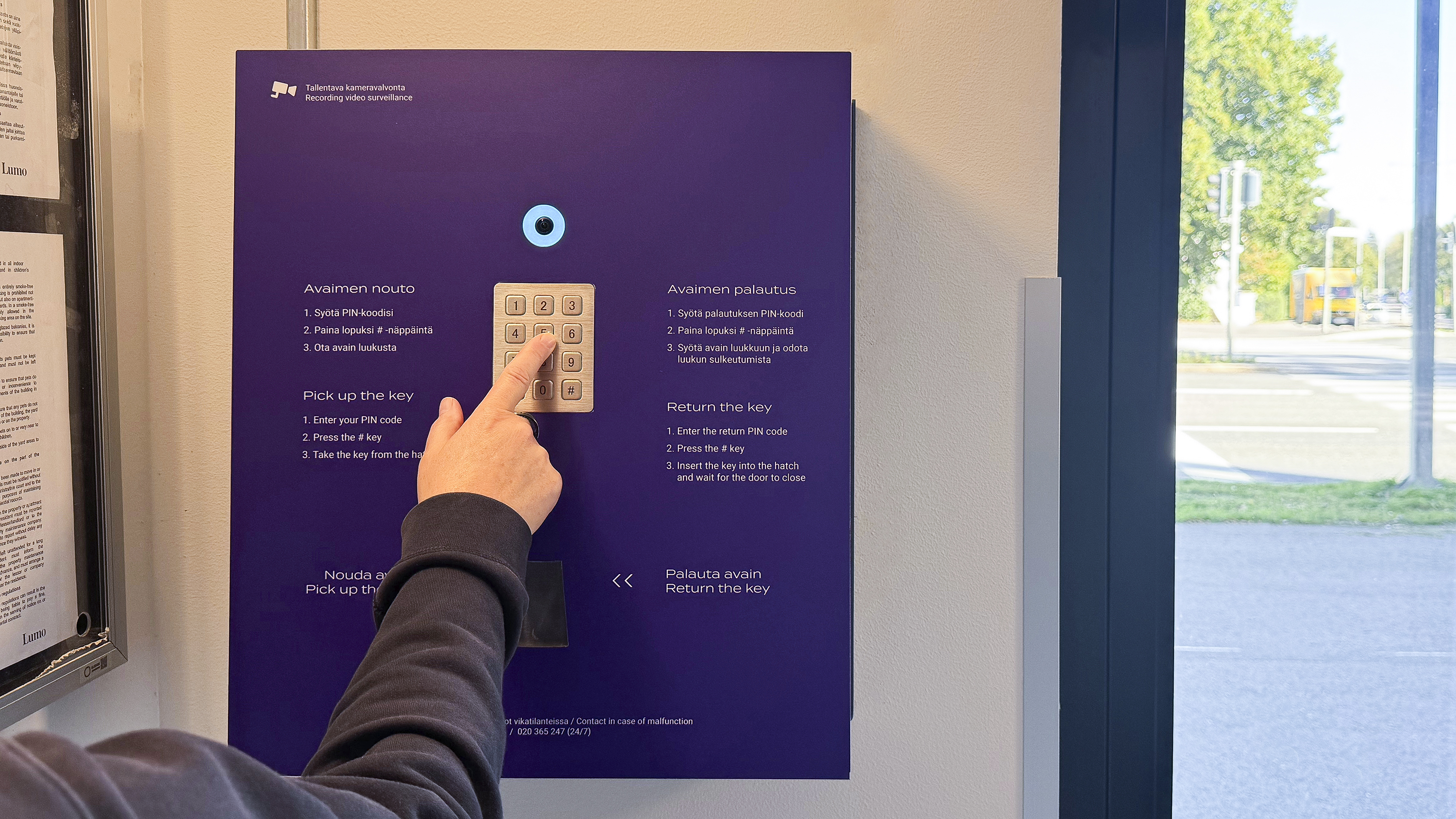 Pick up keys easily from your own yard | Kojamo – Better urban living